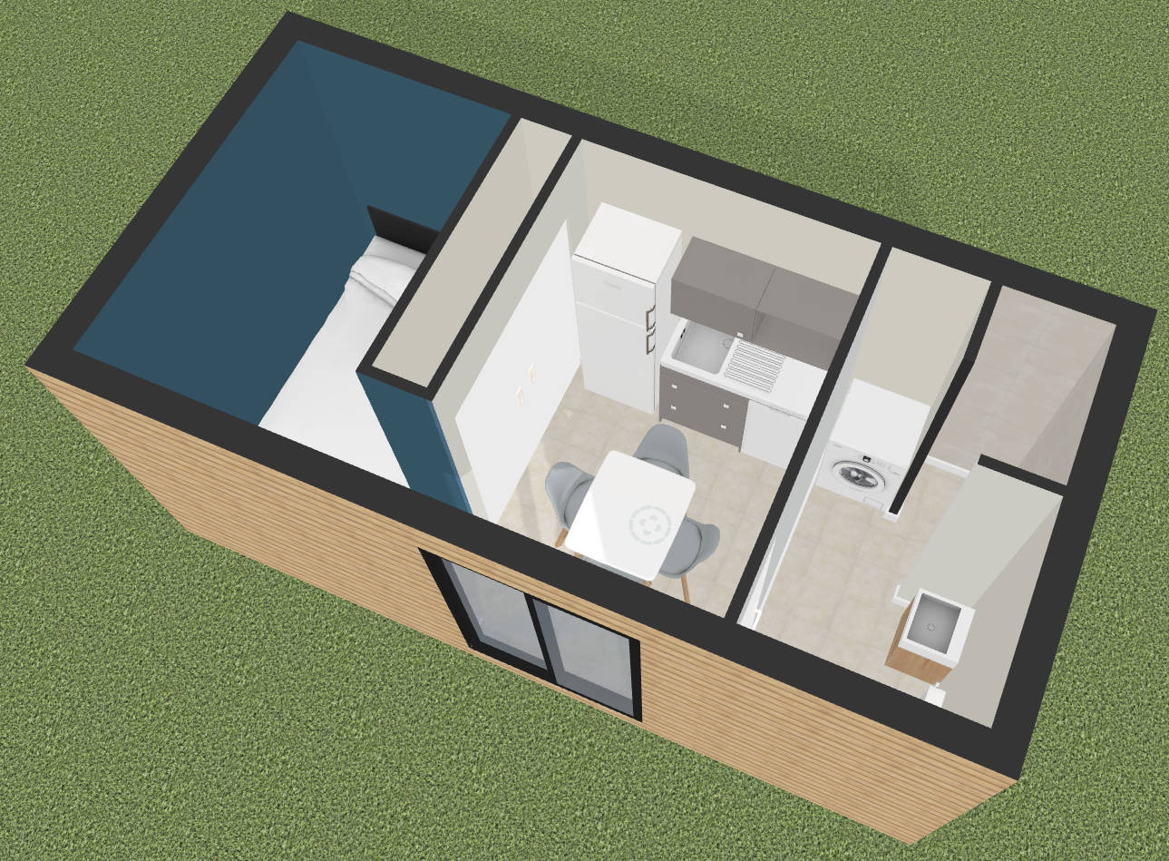 Tiny House, Studio, Pratique, Confortable, Pas Cher Dans Son Jardin - ia Ora Design